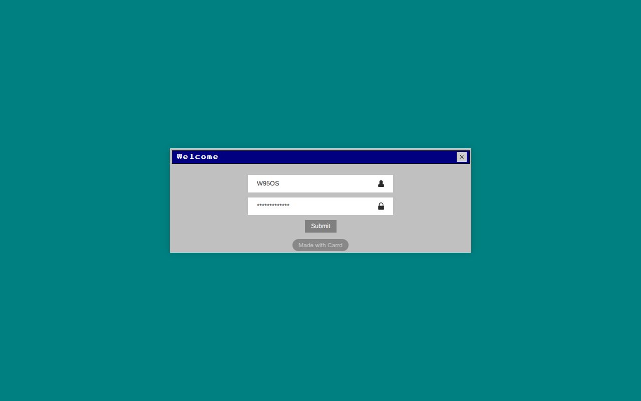 Welcome to Windows 95
